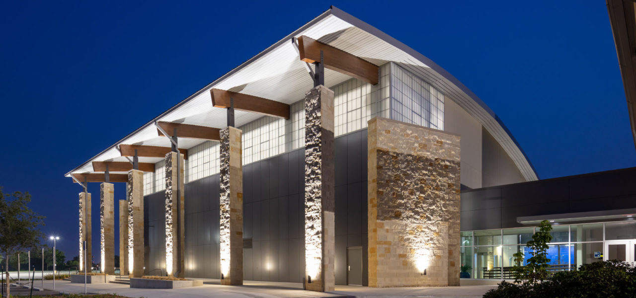 Nolan Catholic High School Building Facade | KSC, Inc.